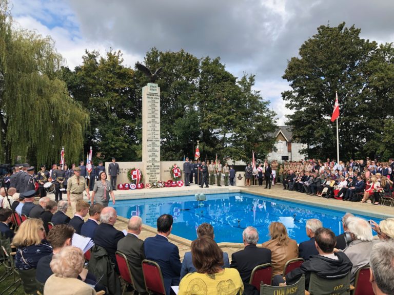 Ceremony of Homage to Fallen Polish Airmen in London - British Poles