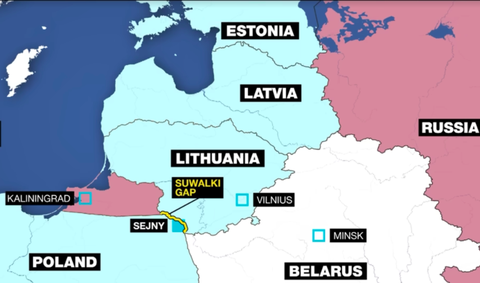 Politico warns about NATO’s weak point, the “Suwałki Gap”, as “the most ...