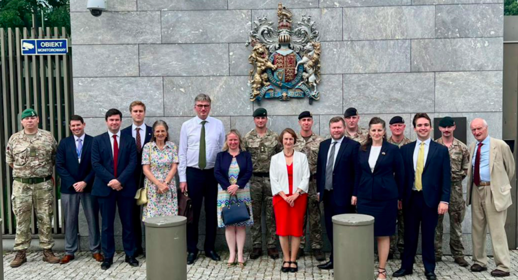 British Parliamentarians visited Poland to strengthen ties between the ...