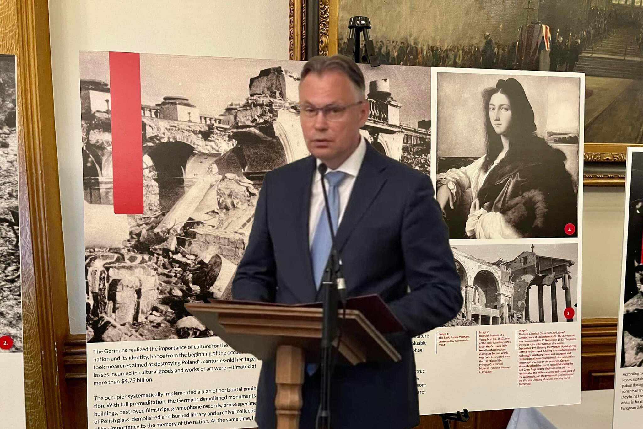 Minister Mularczyk in the UK's Parliament: "Poland was never ...