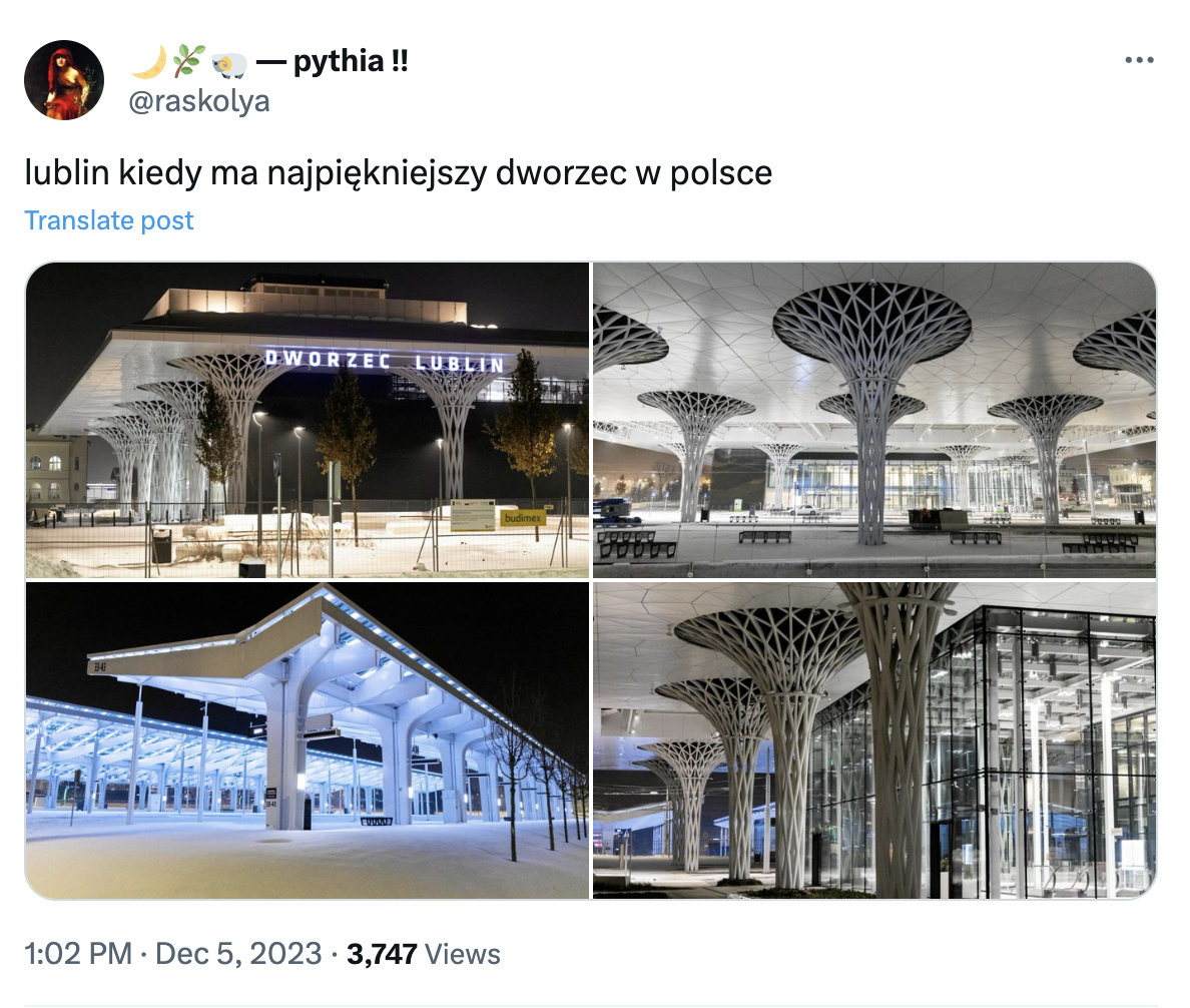 The “most beautiful bus station in Poland” opens in Lublin - British Poles