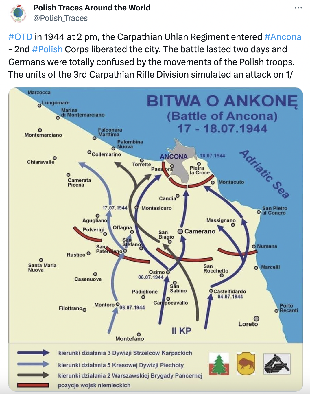 The 2nd Polish Corps – the Anders' Ark that saved Poles from Soviet ...