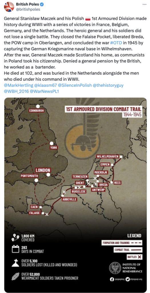 General Maczek and his Black Devils – the Polish military arm in the ...