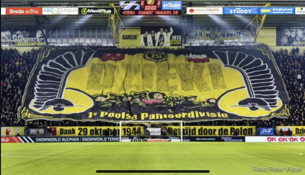 NAC Breda fans collect aid for flood victims in Poland - British Poles