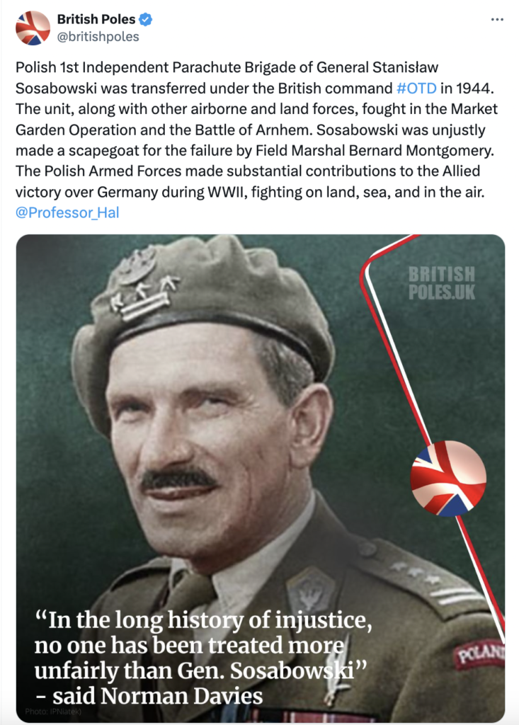 80 years ago the 1st Polish Parachute Brigade took part in Operation ...