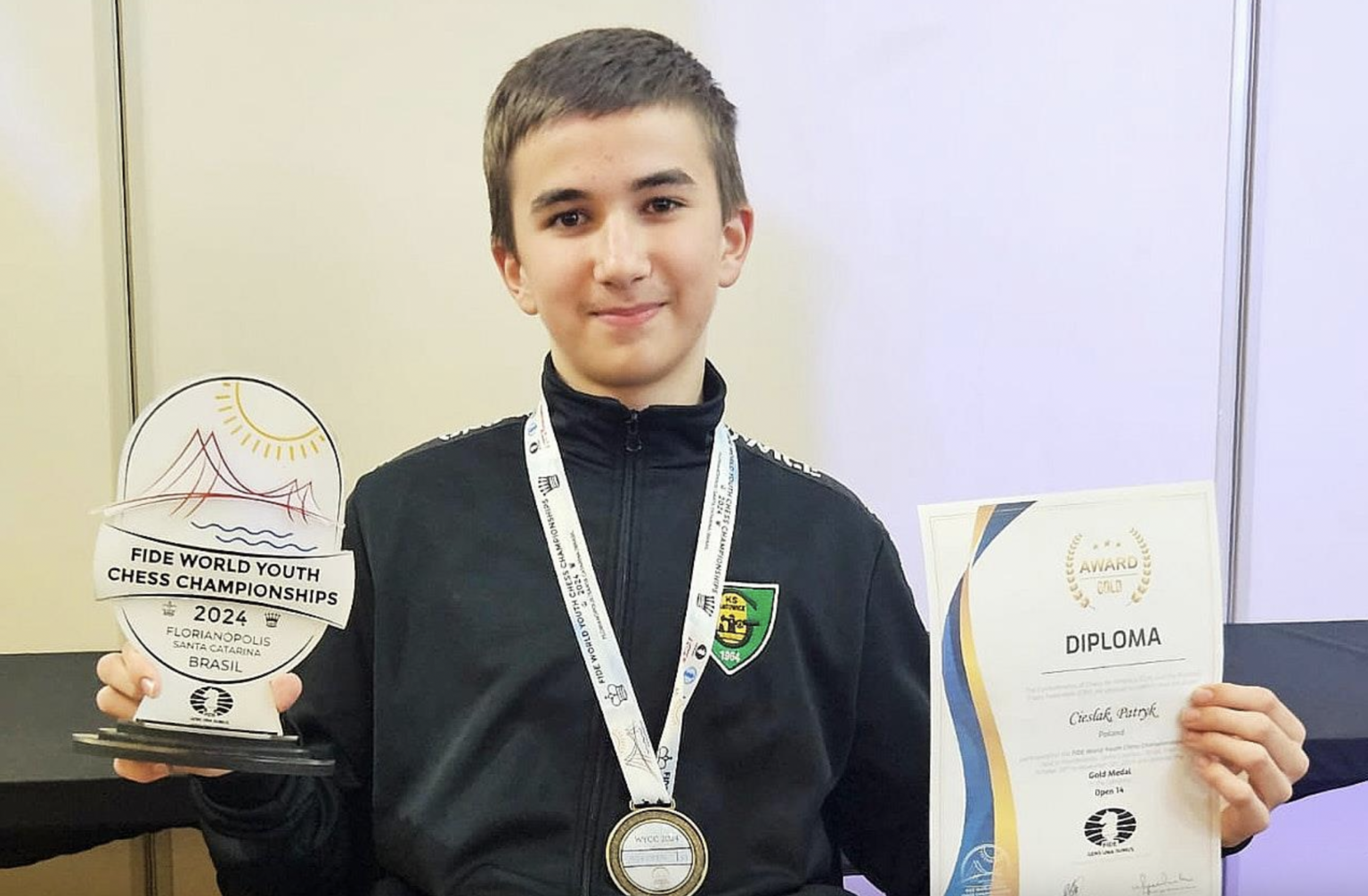 Polish 14-year-old chess player wins World Youth Championship in Brazil ...