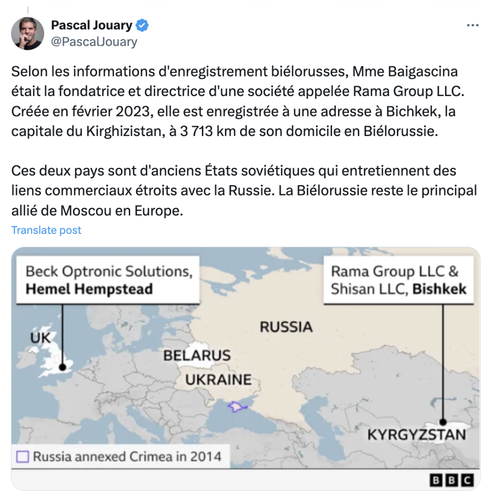 BBC: Almost £2 million worth of British military gear reached Russia ...