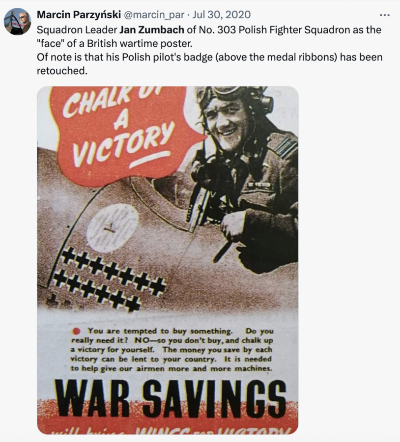 Jan Zumbach - the legendary pilot and commander of the famous Polish ...