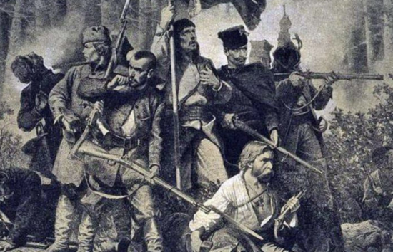 The January Uprising, one of the largest independence revolts in the ...