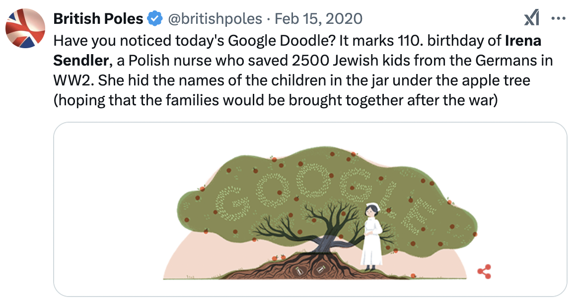 Irena Sendler - "Female Schindler" who saved 2,500 Jewish children ...