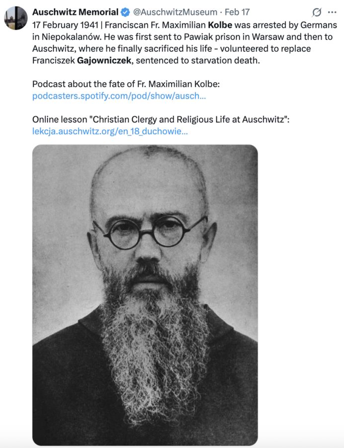 Father Kolbe and Franciszek Gajowniczek – the history of ultimate ...