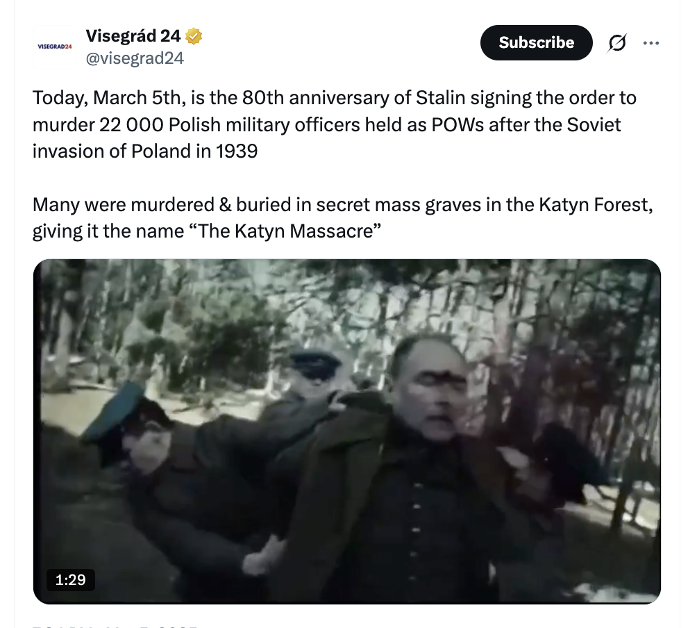 The Katyń Massacre — an unparalleled crime of the NKVD and orchestrated ...