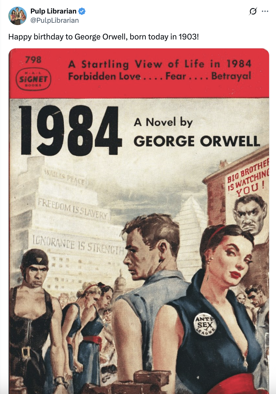George Orwell: The writer who warned the world about totalitarianism ...