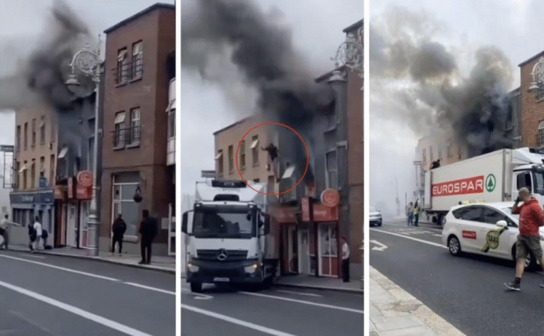 Polish lorry driver saves man from burning house in Dublin - British Poles